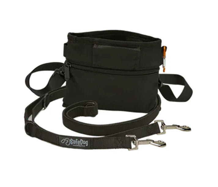 Nylon Dog Leash + Training Treat Pouch – SafeDog K9 Pet Shop